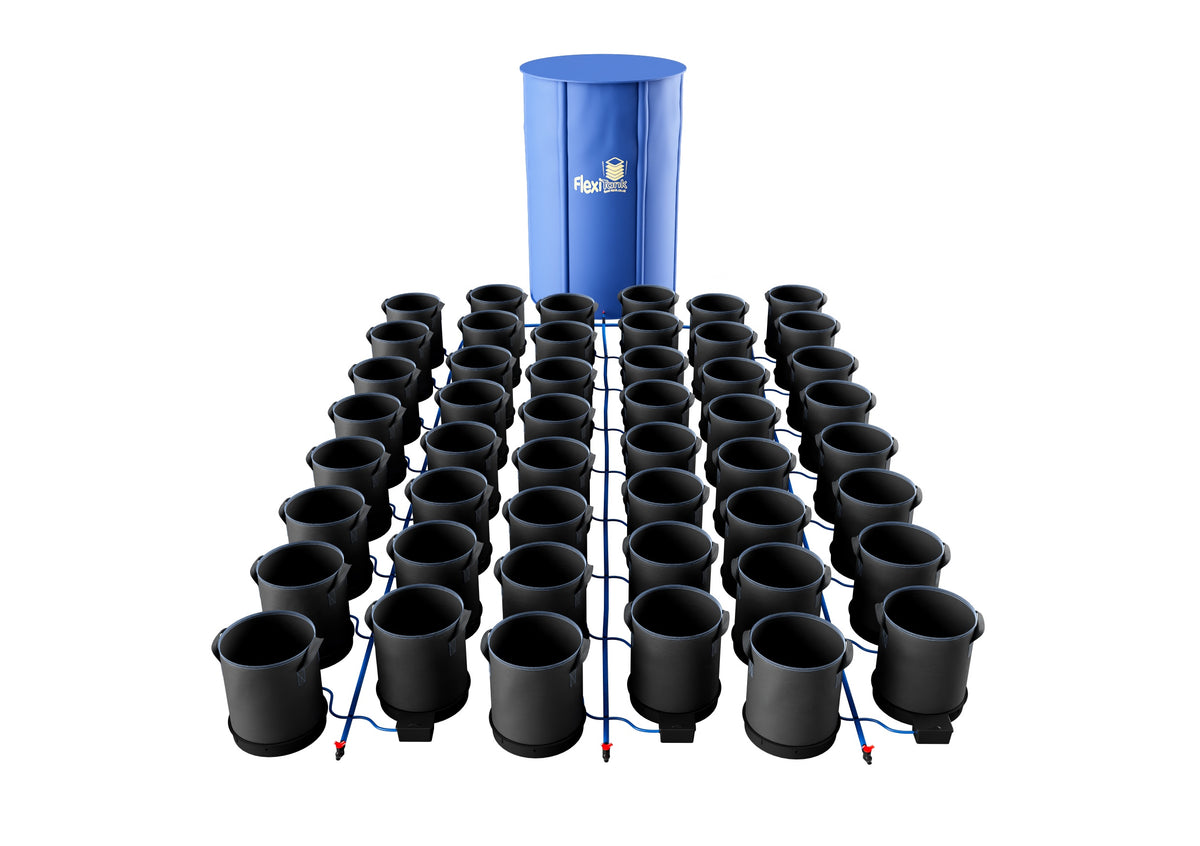 FlexiPot 48-Pot System with 400L Tank - 50L Fabric Pots – Greens ...