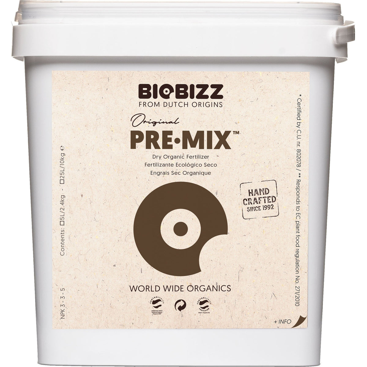 Biobizz Pre-Mix – Greens Horticulture
